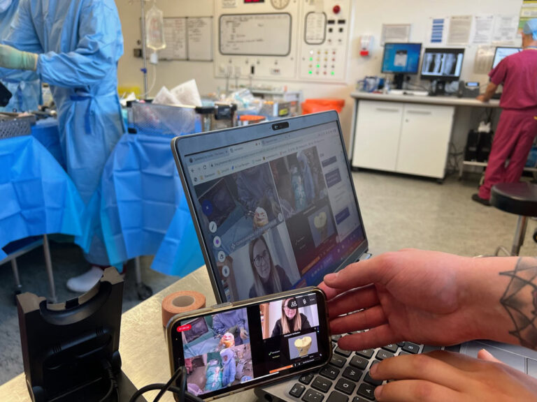 Proximie PxLens camera device enhances surgical collaboration and ...