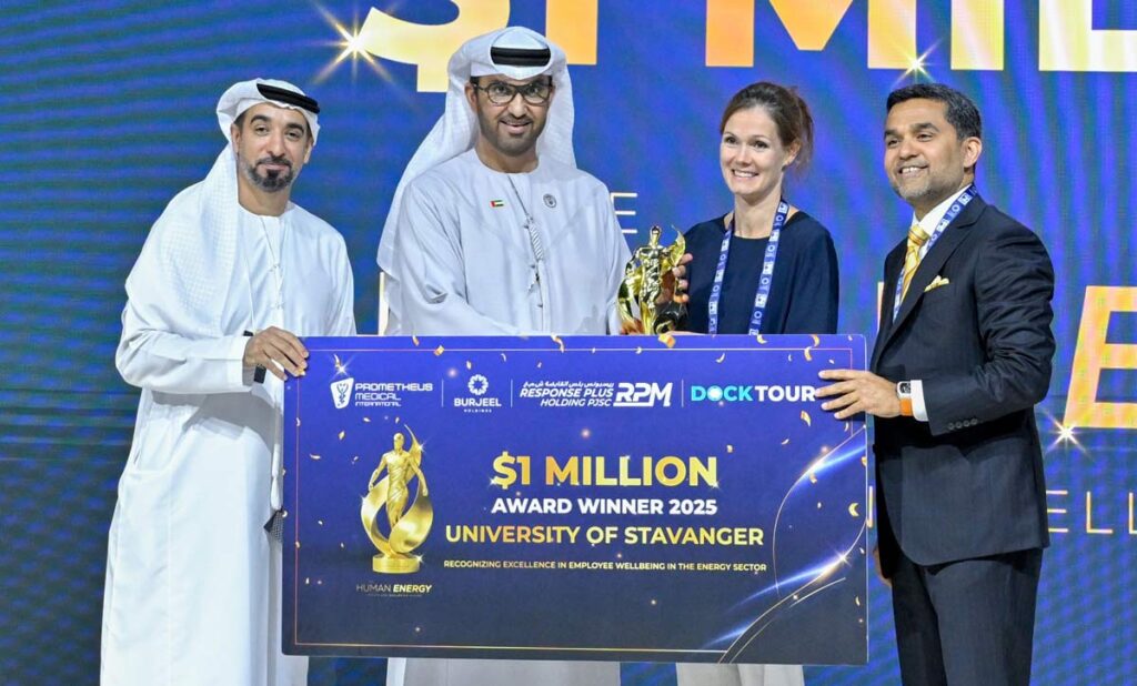 University of Stavanger wins $1 Million Human Energy Health & Wellbeing ...